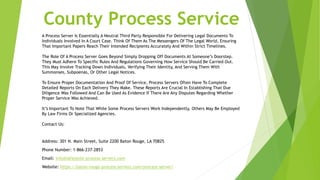 County Process Service.pptx