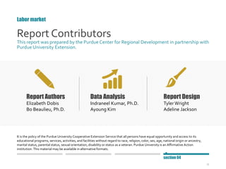 County Profile Template Booklet | PPTX