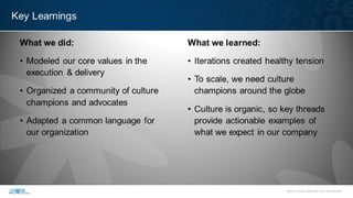 Focusing on the Core: Creating Cultural Advocacy Through Core Values | PDF
