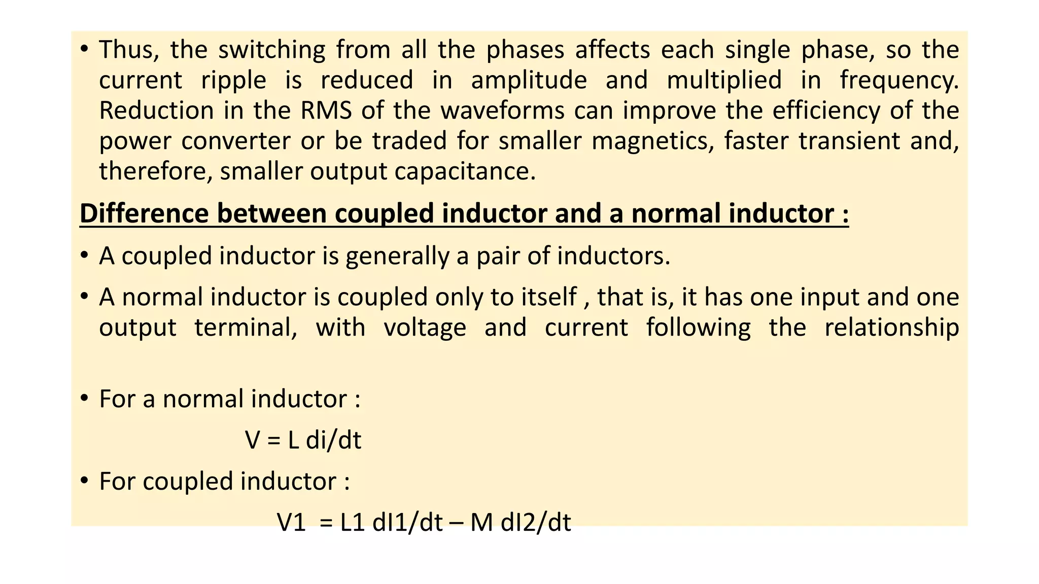 Coupled inductor boost integrated flyback converter with high-voltage ...