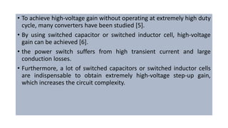 Coupled inductor boost integrated flyback converter with high-voltage ...
