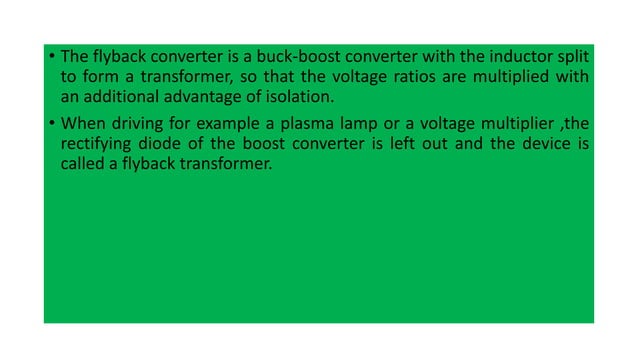 Coupled inductor boost integrated flyback converter with high-voltage ...