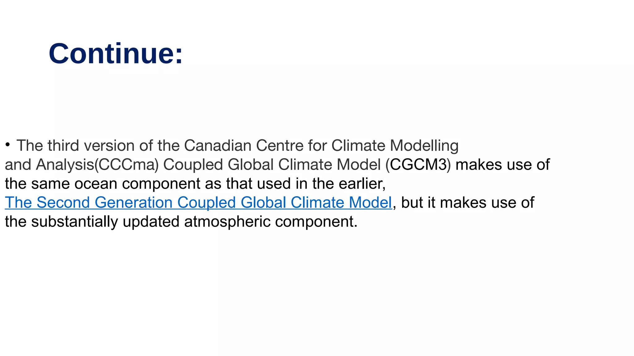 Coupled general circulation modeling | PPT
