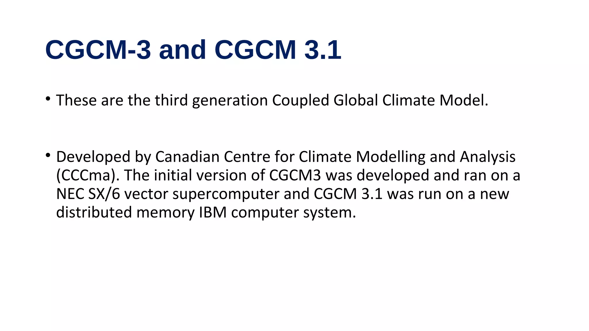 Coupled general circulation modeling | PPT