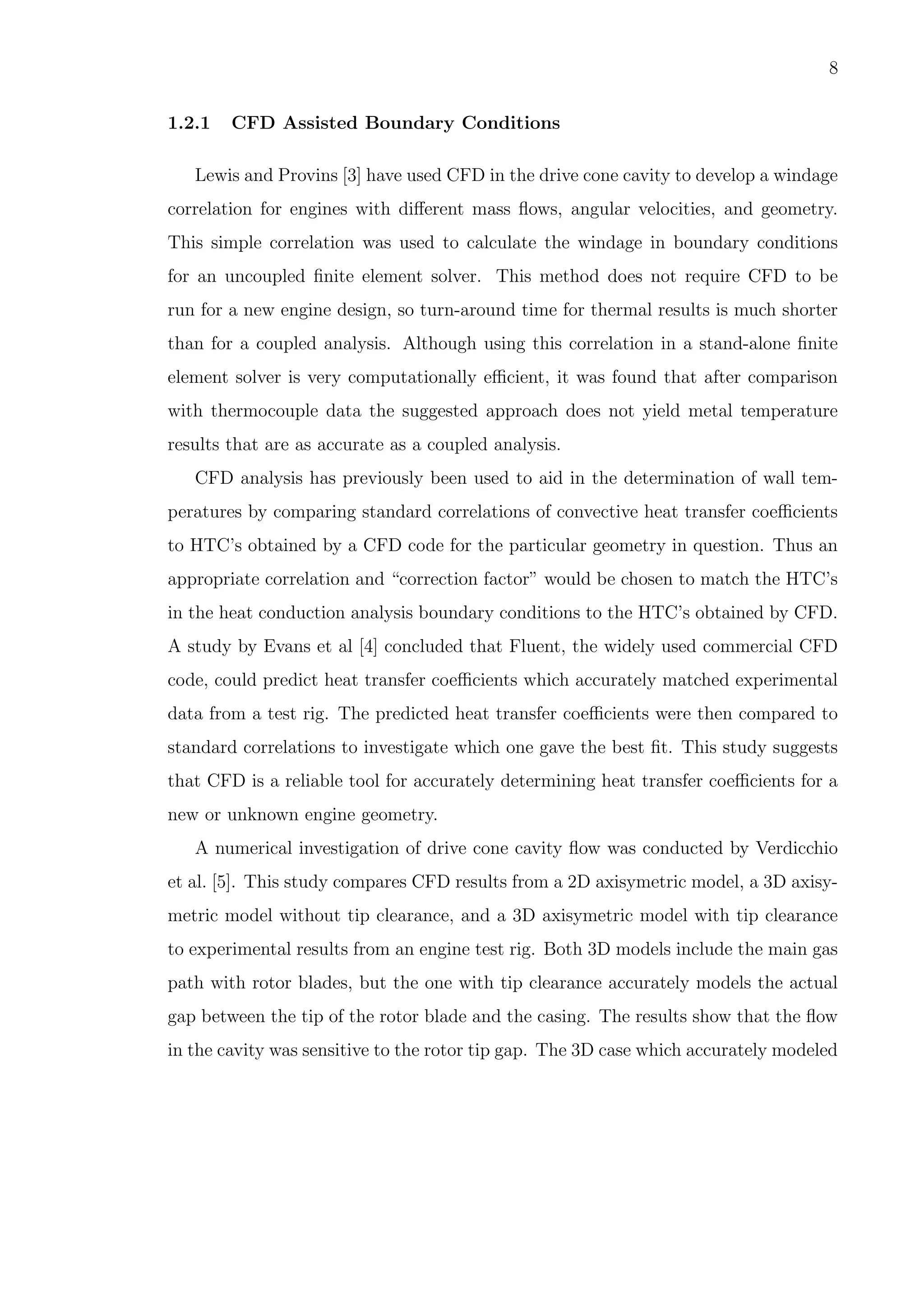 Coupled thermal fluid analysis with flowpath-cavity interaction in a ...