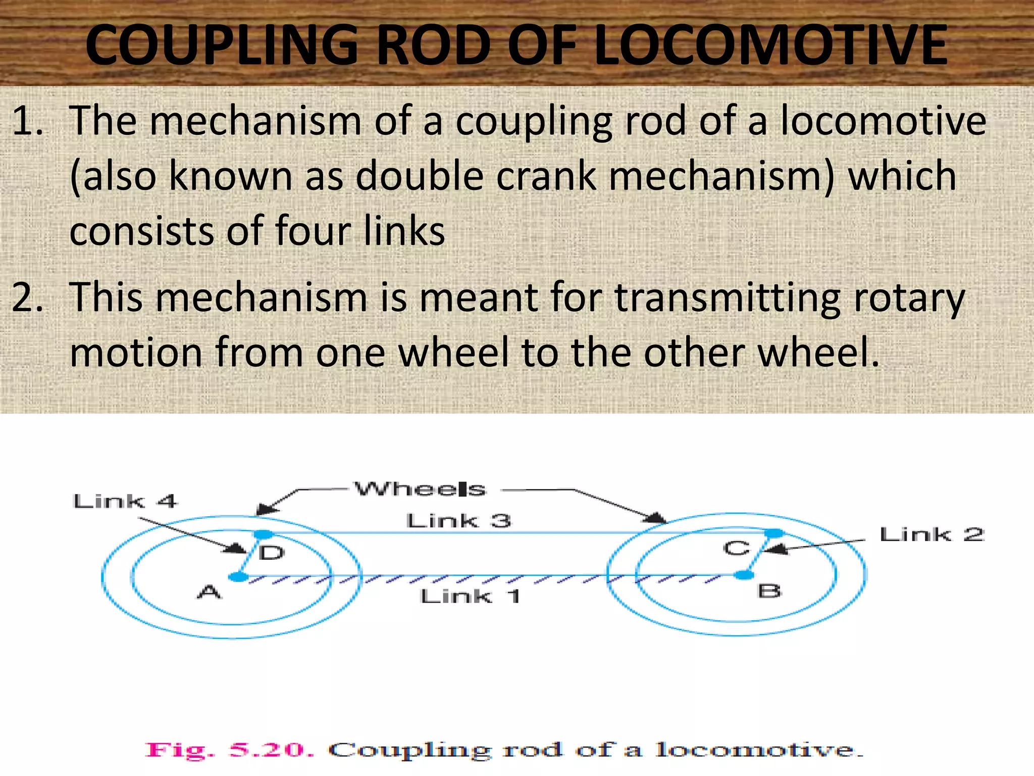 Couple rod of locomotive | PPTX