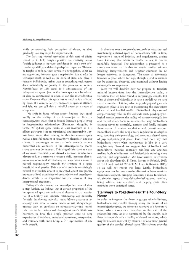 rolnick's clinic on Couple therapy and biofeedback | PDF