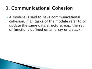 Coupling and cohesion | PPT