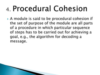 Coupling and cohesion | PPT