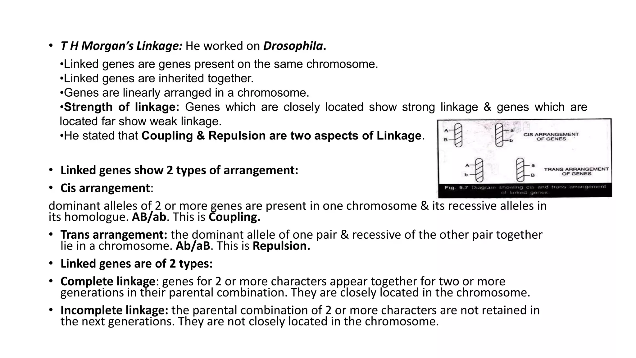Coupling and repulsion human genetics | PPTX