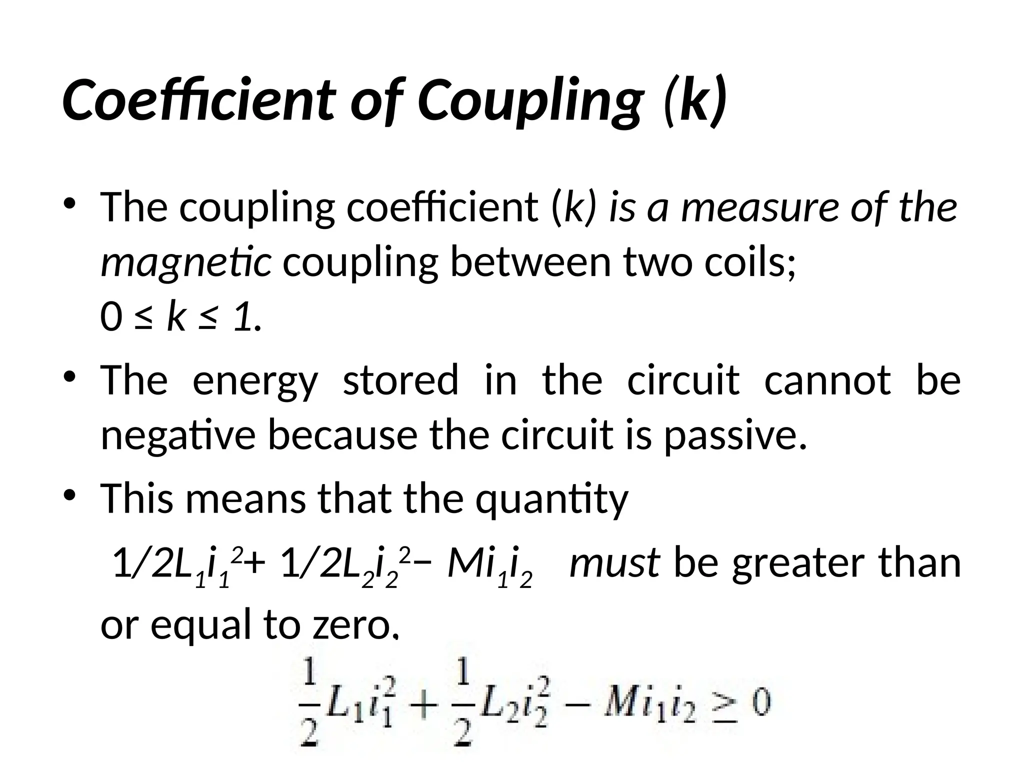 Energy stored in coupled circuit Coupling Circuits.pptx