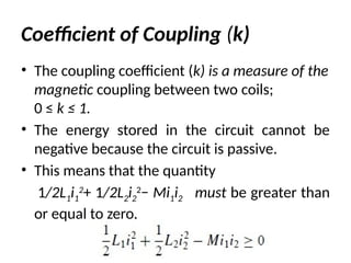 Energy stored in coupled circuit Coupling Circuits.pptx