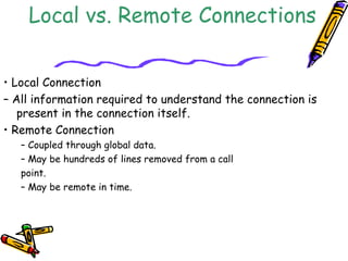 Coupling coheshion tps | PPT | Programming Languages | Computing
