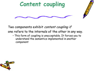Coupling coheshion tps | PPT | Programming Languages | Computing