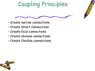 Coupling coheshion tps | PPT | Programming Languages | Computing