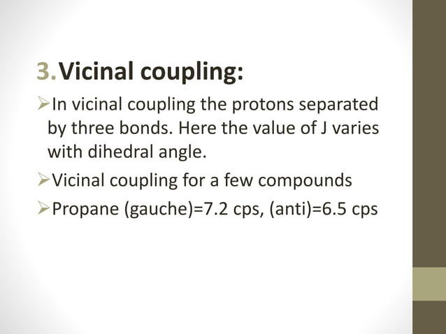 Coupling Constant.pptx | Chemistry | Science