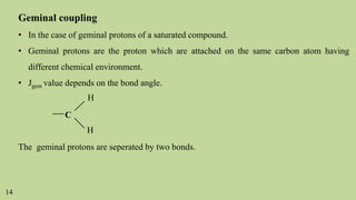 COUPLING CONSTANT.pptx | Chemistry | Science