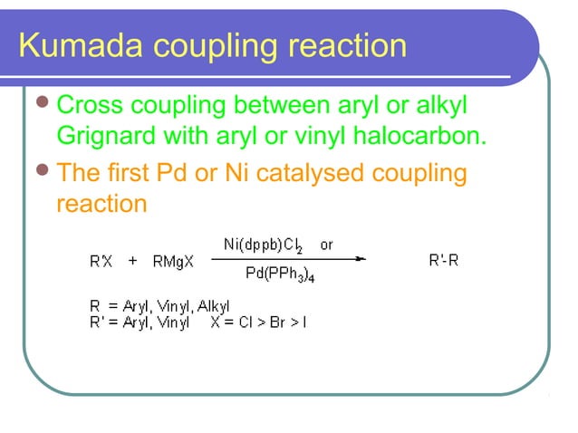 Coupling reactions 2 | PPT | Chemistry | Science