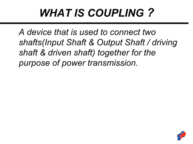 Couplings : Types & Applications | PPT