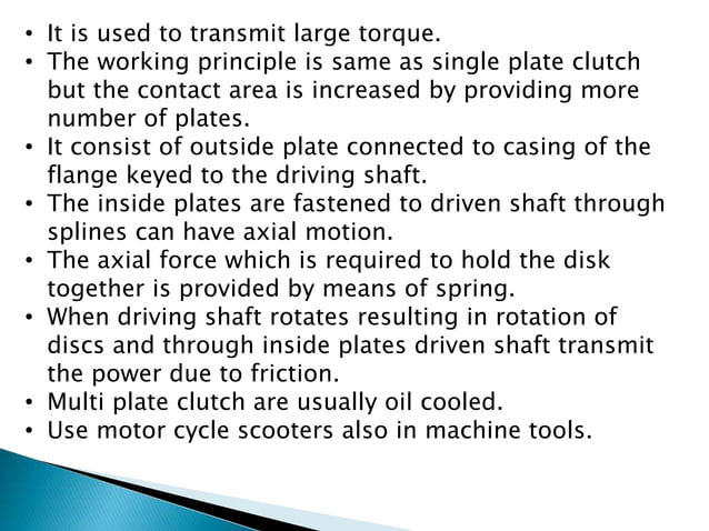 Power transmission elements BASIC MECHANICAL ENGINEERING SEM-II | PPTX ...