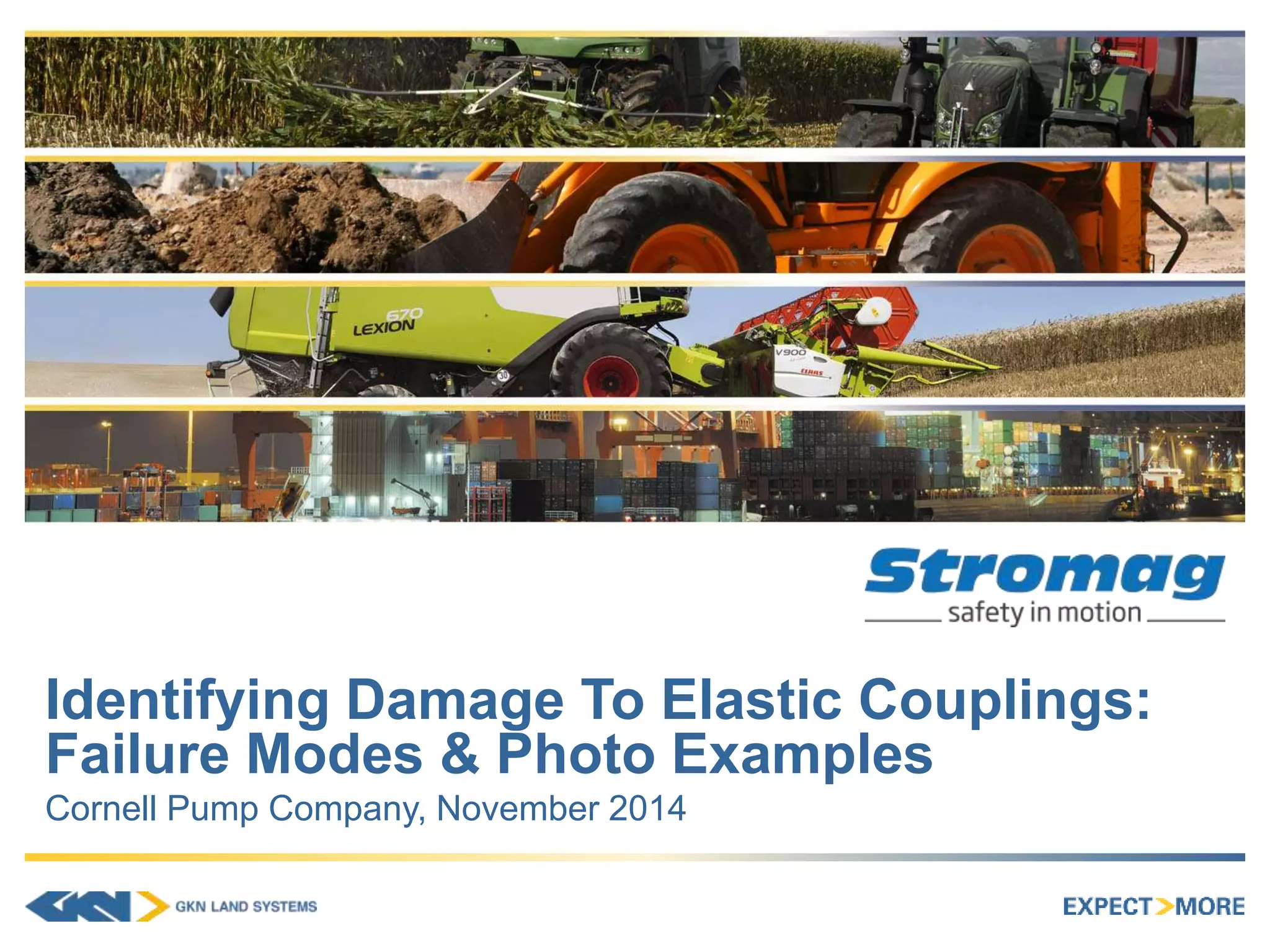 Couplings identifying damage to elastic couplings | PPTX