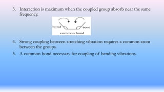 Coupling vibration in IR(Infra Red) spectroscopy and their significance ...