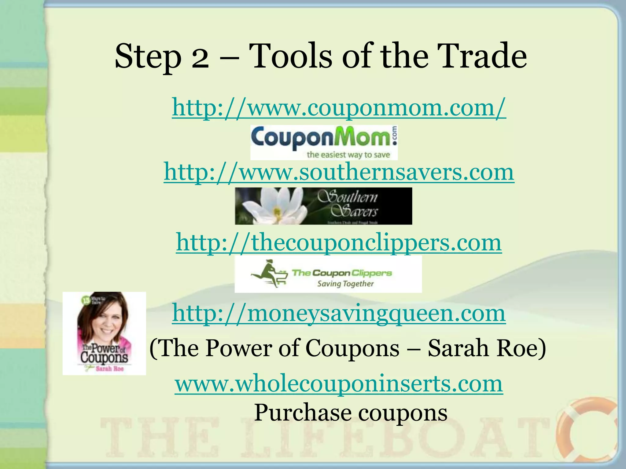 Couponing 101 class | PPT
