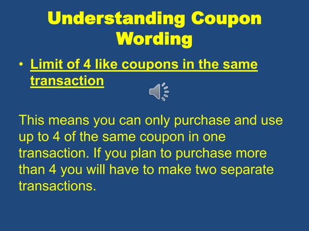 Couponing 101: Basic Couponing Powerpoint | PPTX
