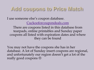Couponing | PPT