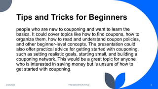 Coupons and Deals.pptx