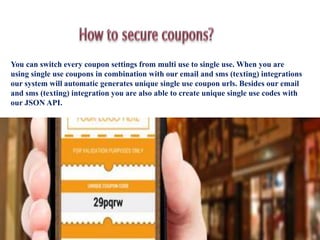 Coupon tool service | PPTX