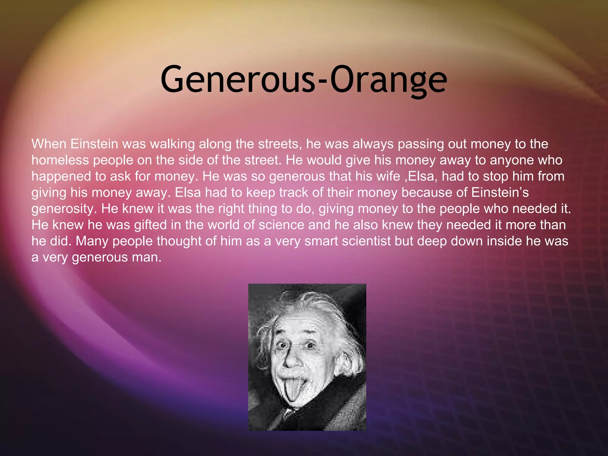 Albert Einstein Courage Project | PPT | Physics | Science
