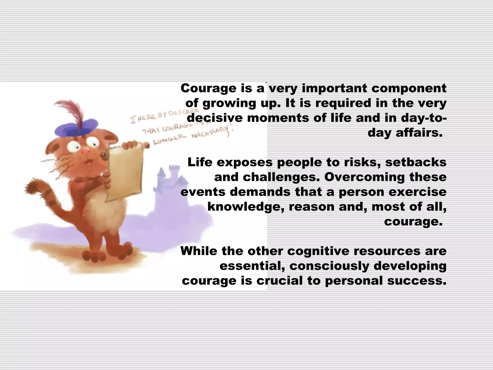 Courage | PPT