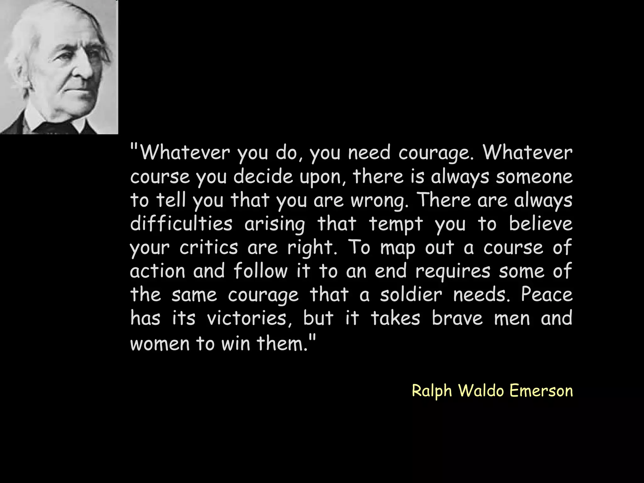 Courage | PPT
