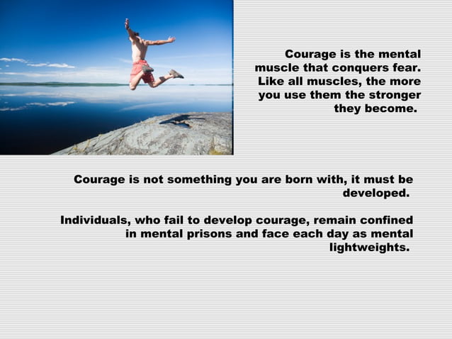 Courage | PPT