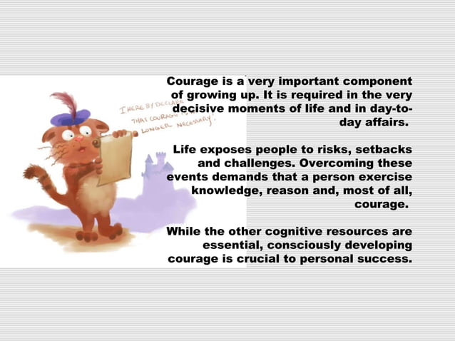 Courage | PPT