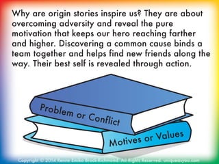 Courage to Encourage – Origin Story Lessons | PPT