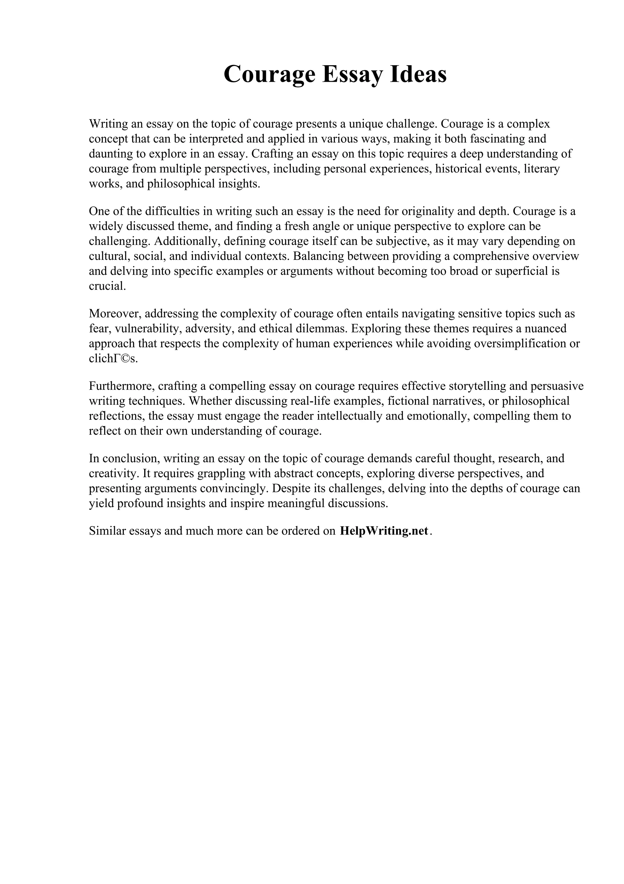 Courage Essay Ideas.pdf