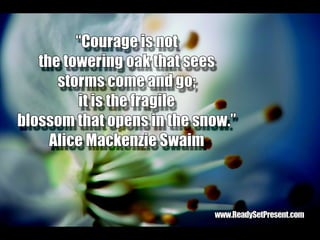 Courage Movie Ppt Version Sample | PPT