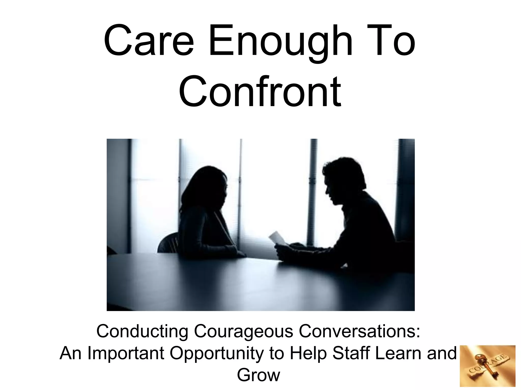 Courageous Conversations | PPT
