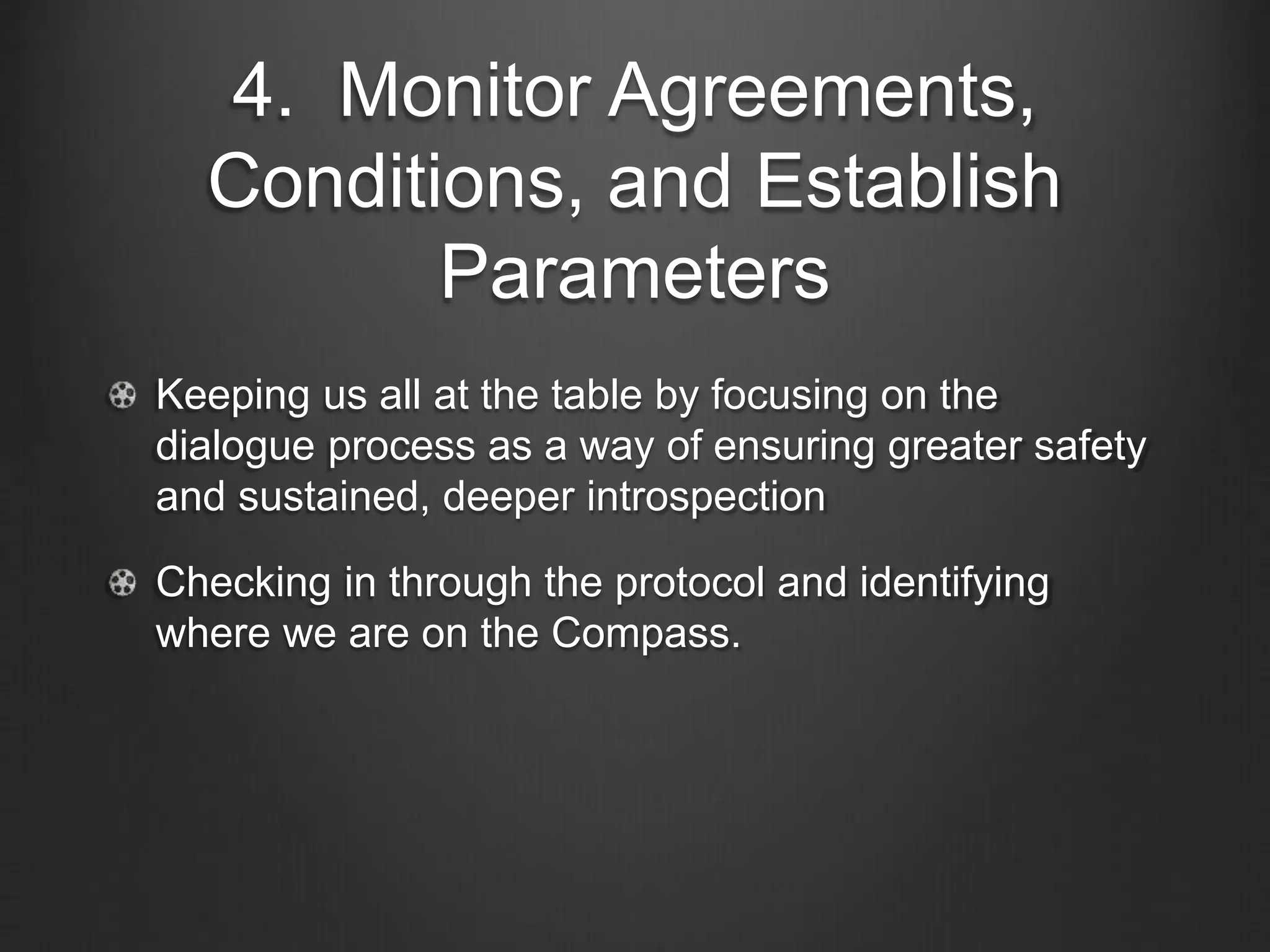 4 Agreements, 6 Conditions, Compas | PPTX