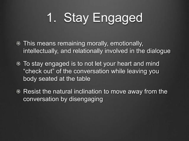 Courageous conversations protocol | PPTX