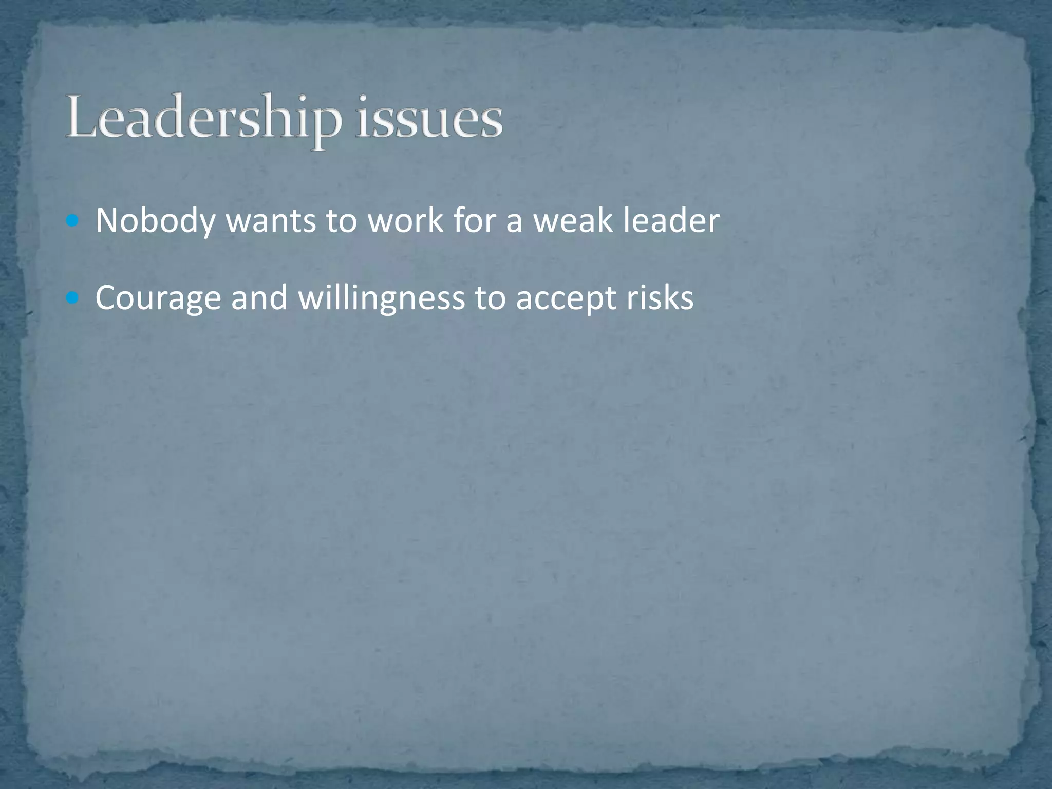 Courageous leadership aadam kurm_ep1 | PPT