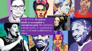 Aspire "Courageous You" Workshop Slides. | PPT