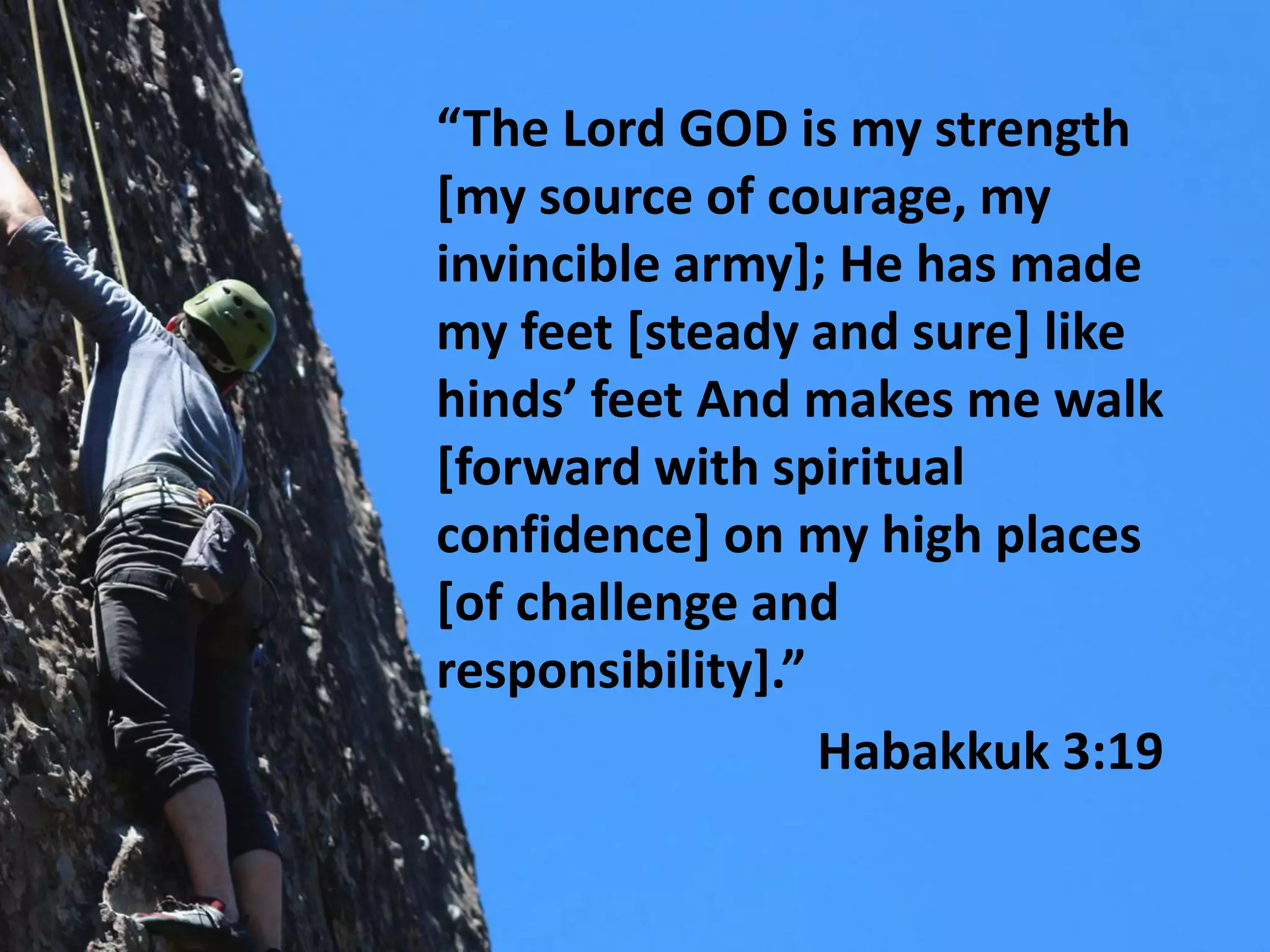 Courageous Prayer and Action | PPT