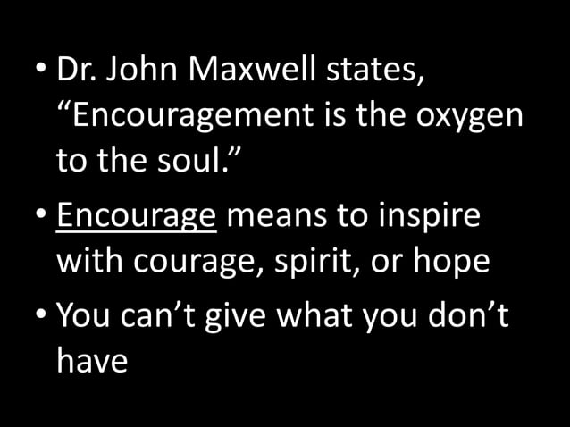 Couragous For Christ | PPT