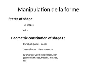 Some basic considerations on shapes in Architecture.ppt