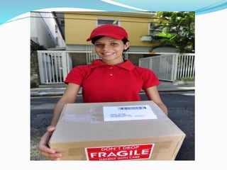 Courier job-description | PPTX