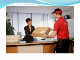 Courier job-description | PPTX