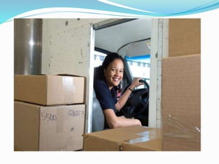 Courier job-description | PPTX